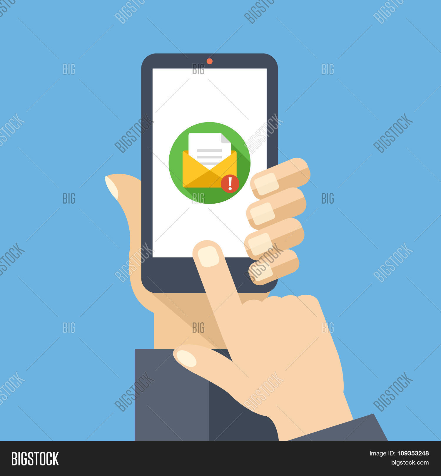 Mail App On Vector & Photo (Free Trial) | Bigstock