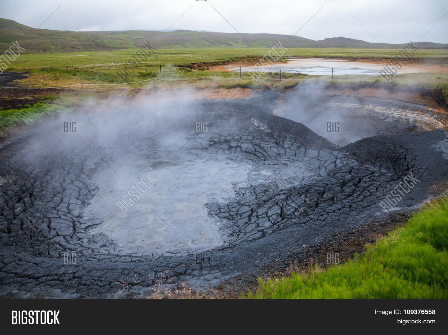 Bubbling Mud Pools Image & Photo (Free Trial) | Bigstock