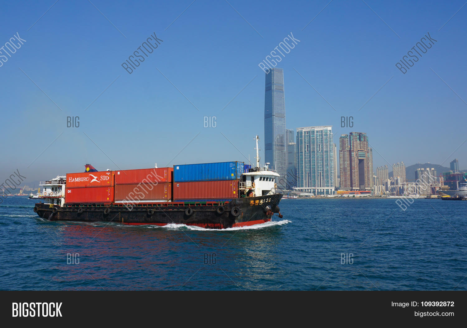 Cargo Ship Victoria Image & Photo (Free Trial) | Bigstock