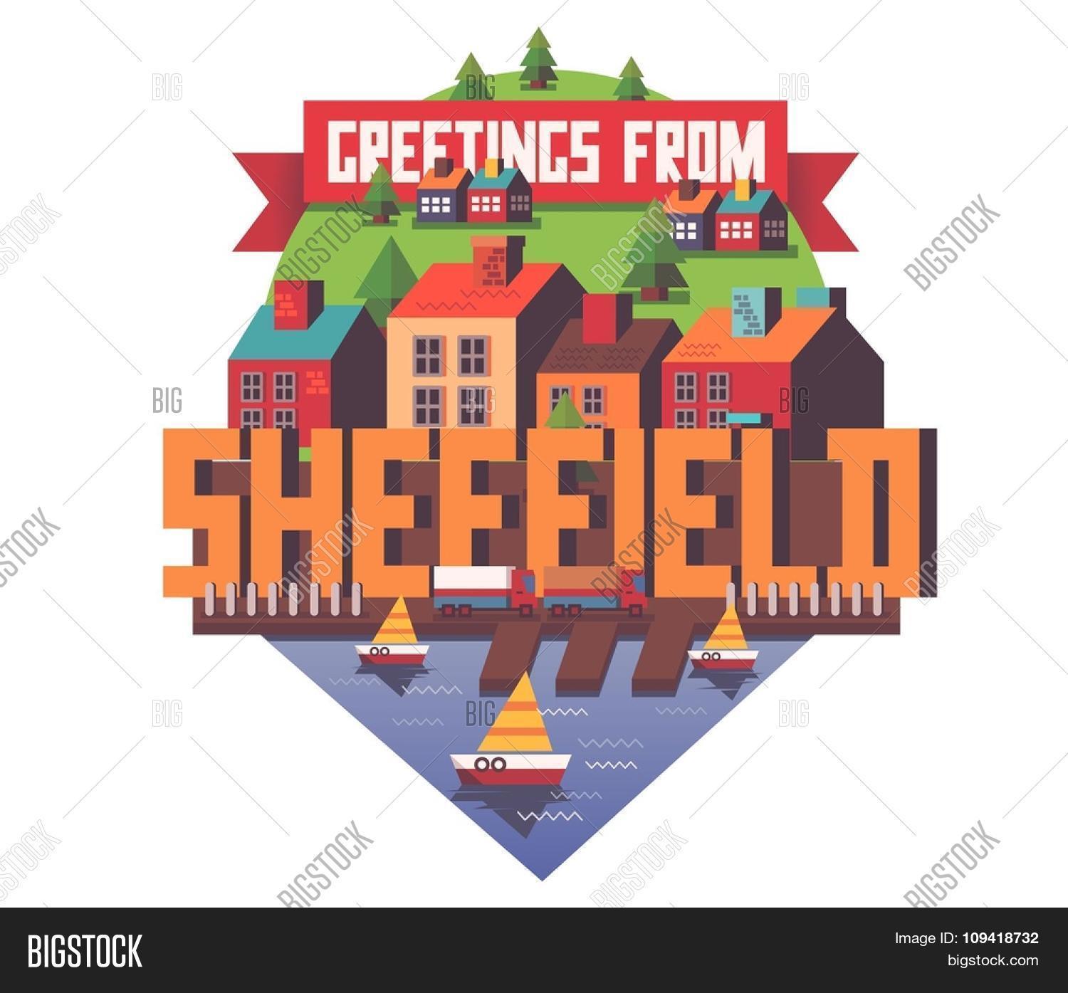 Sheffield England Vector & Photo (Free Trial) | Bigstock
