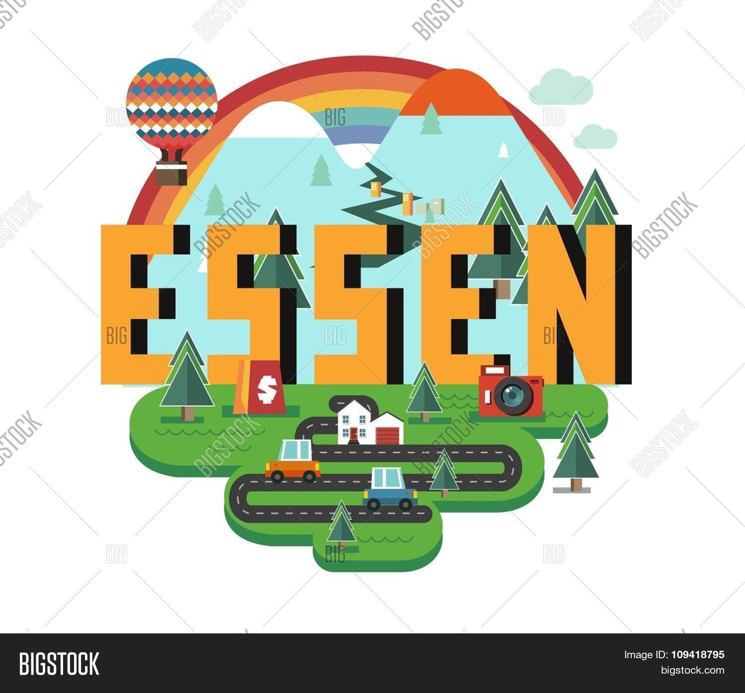 Essen Germany Vector & Photo (Free Trial) | Bigstock