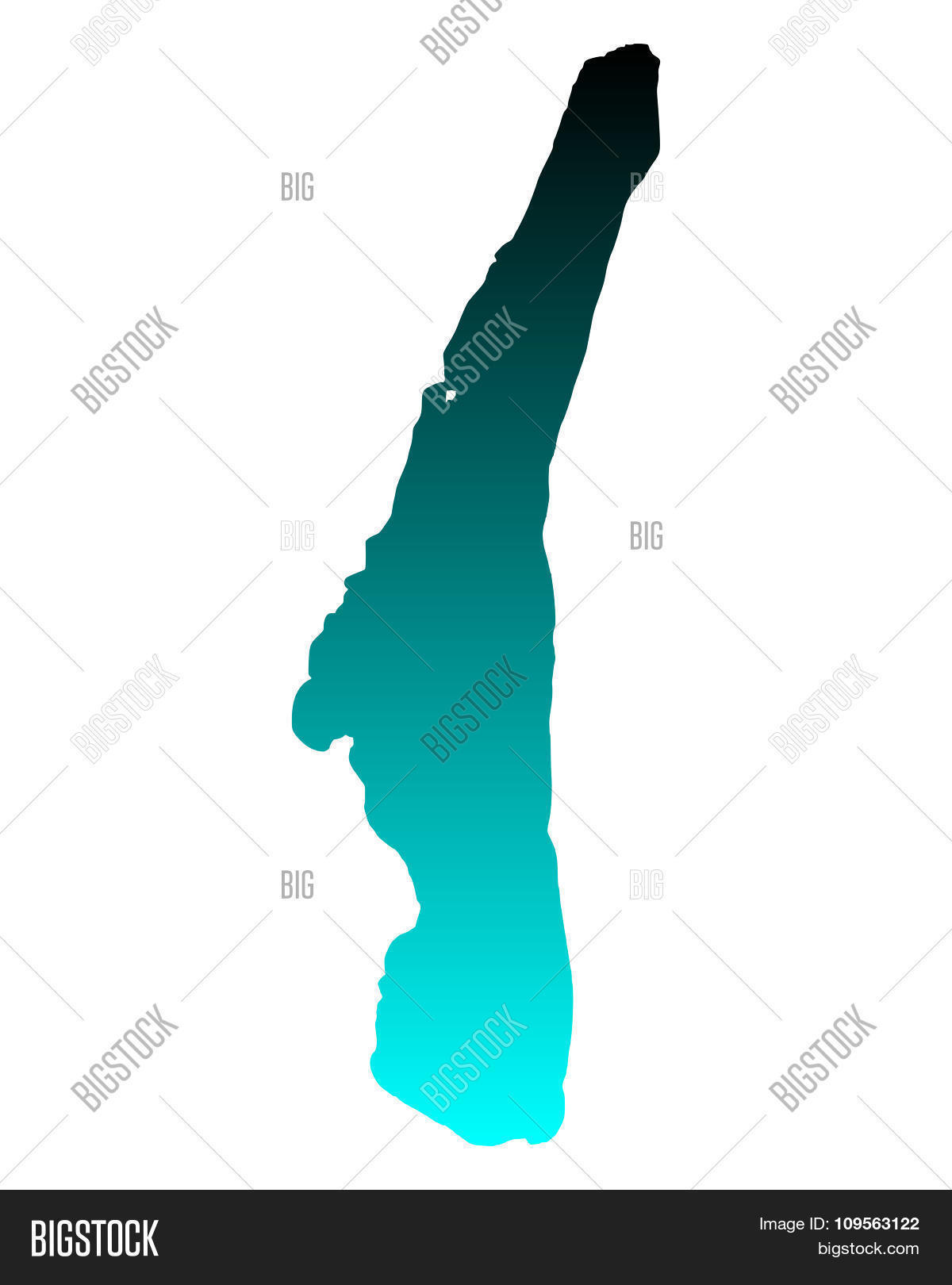 Imagen y foto Map Lake Starnberg (prueba gratis) | Bigstock