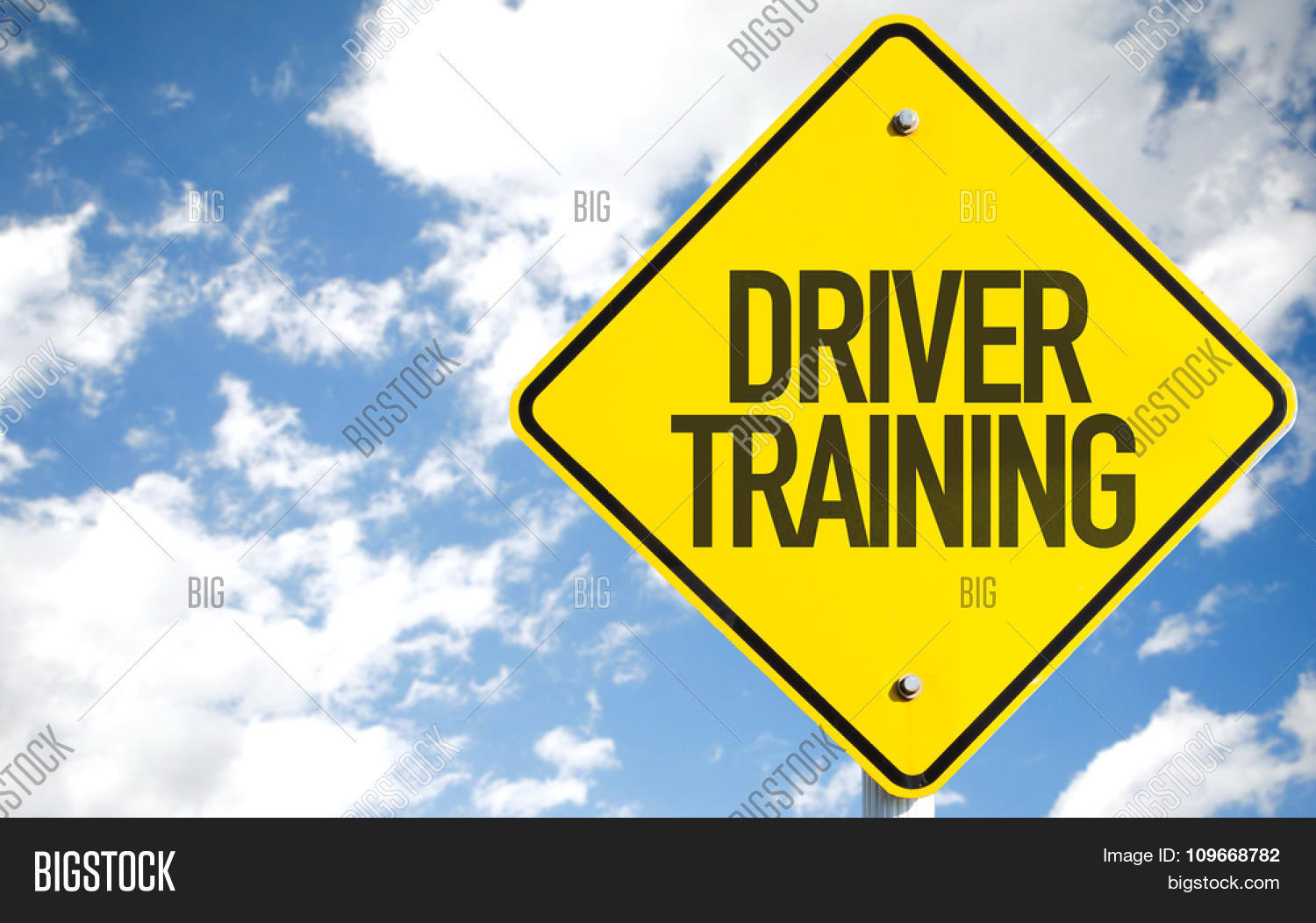 Driver Training Sign Image & Photo (Free Trial) | Bigstock