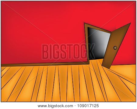 Mystery Room Cartoon Vector & Photo (Free Trial) | Bigstock