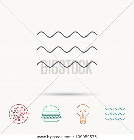 Waves Icon. Sea Vector & Photo (Free Trial) | Bigstock