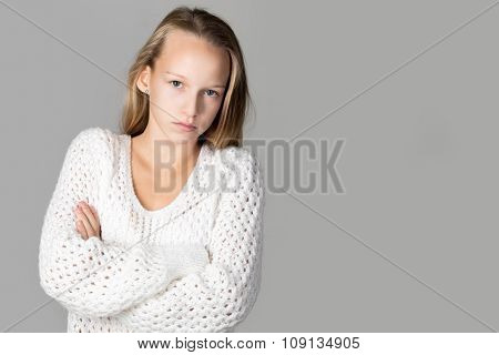 Girl Sad Face Image & Photo (Free Trial) | Bigstock