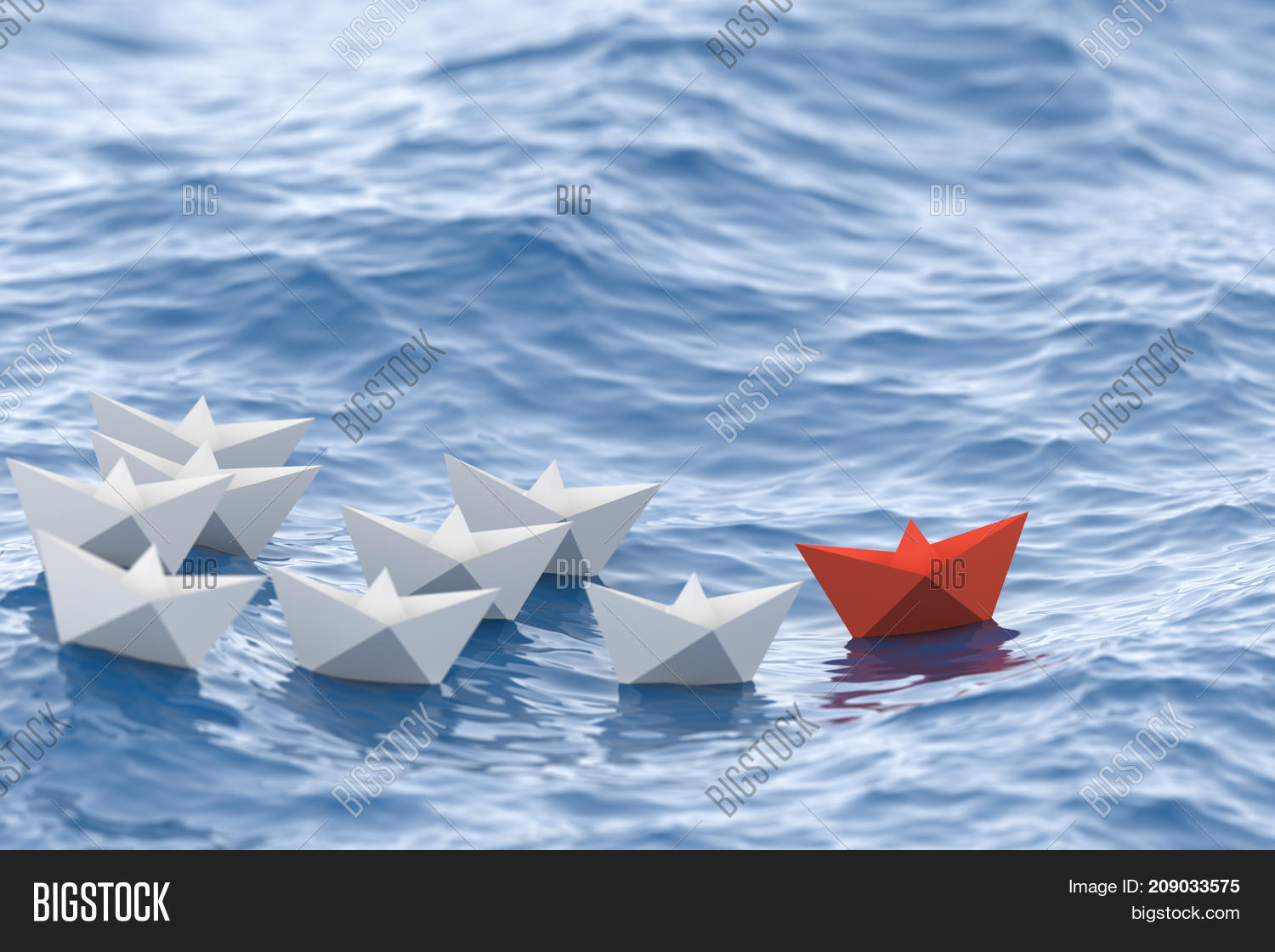 Leadership Concept Red Image & Photo (Free Trial) | Bigstock