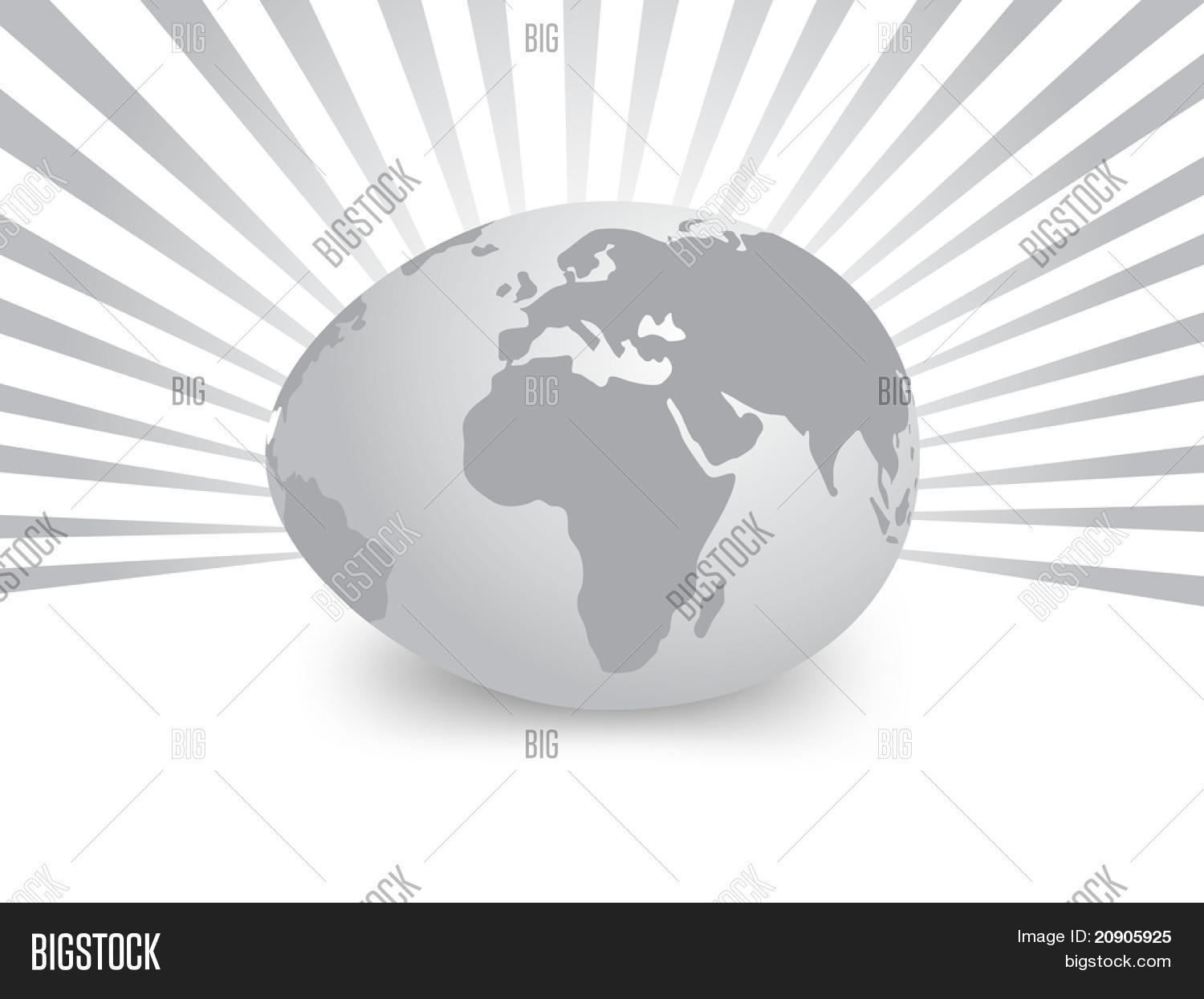 Easter Egg World Map Vector & Photo (Free Trial) | Bigstock