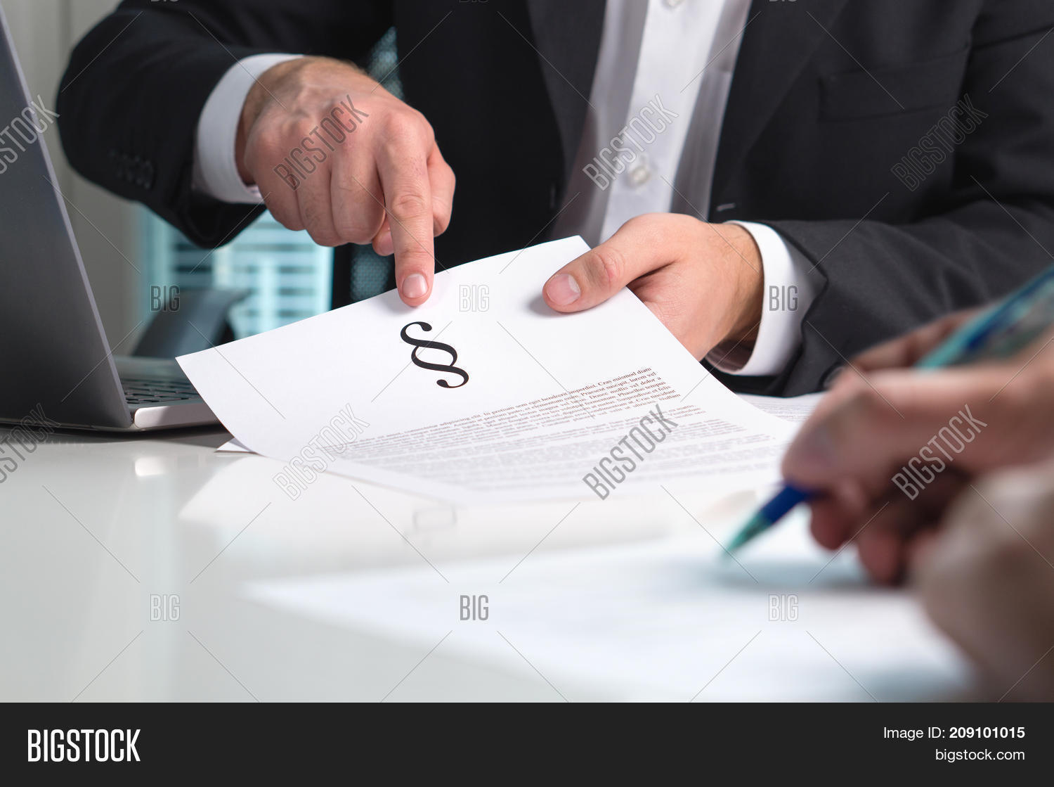Lawyer Giving Legal Image & Photo (Free Trial) | Bigstock
