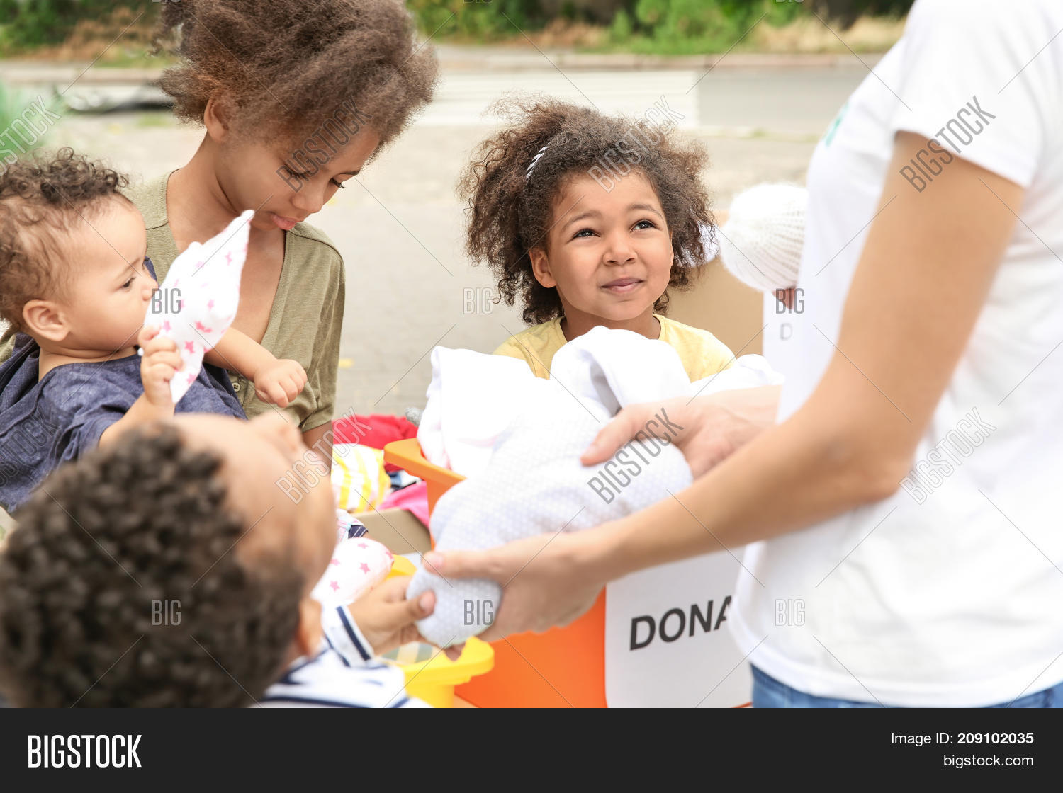 Volunteer Sharing Image & Photo (Free Trial) | Bigstock