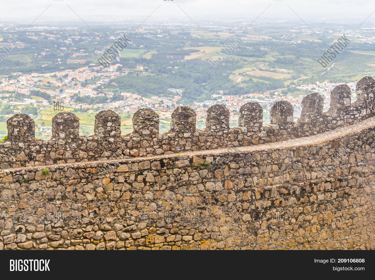 Rock Wall Castle Moors Image & Photo (Free Trial) | Bigstock