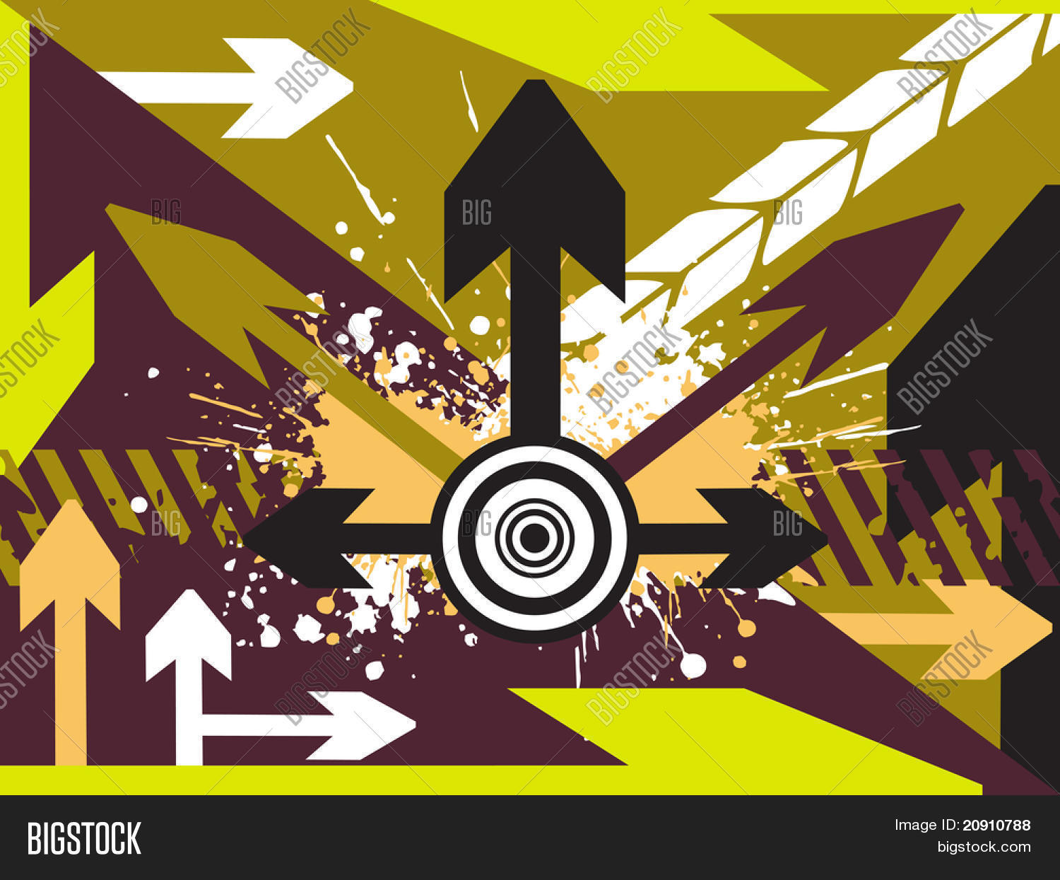 Arrow Pointing Vector Vector & Photo (Free Trial) | Bigstock