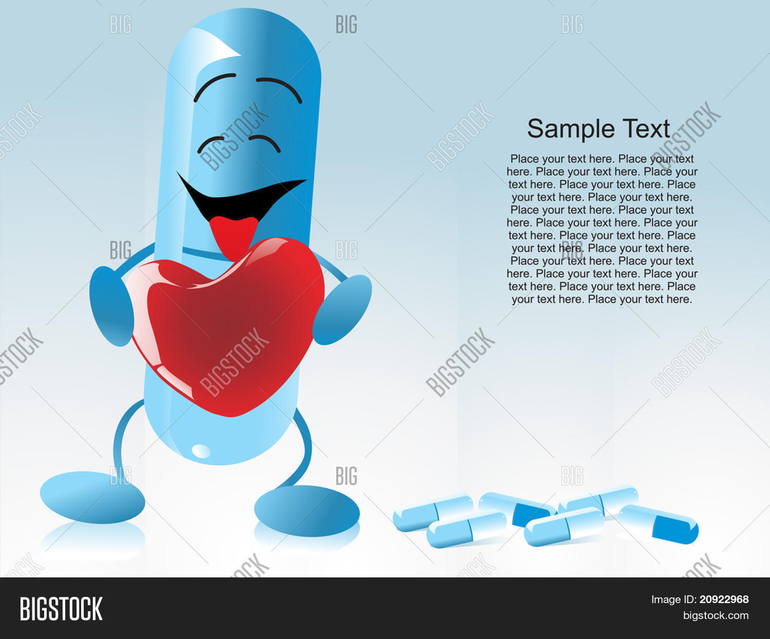 Medical Capsule Heart Vector & Photo (Free Trial) | Bigstock