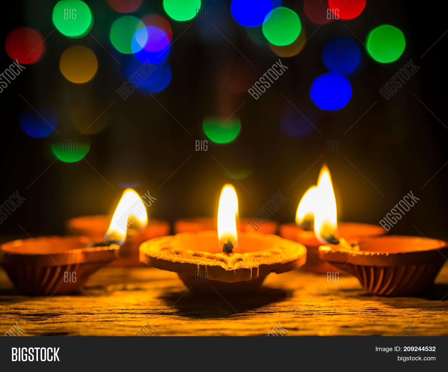 Happy Diwali - Diya Image & Photo (Free Trial) | Bigstock