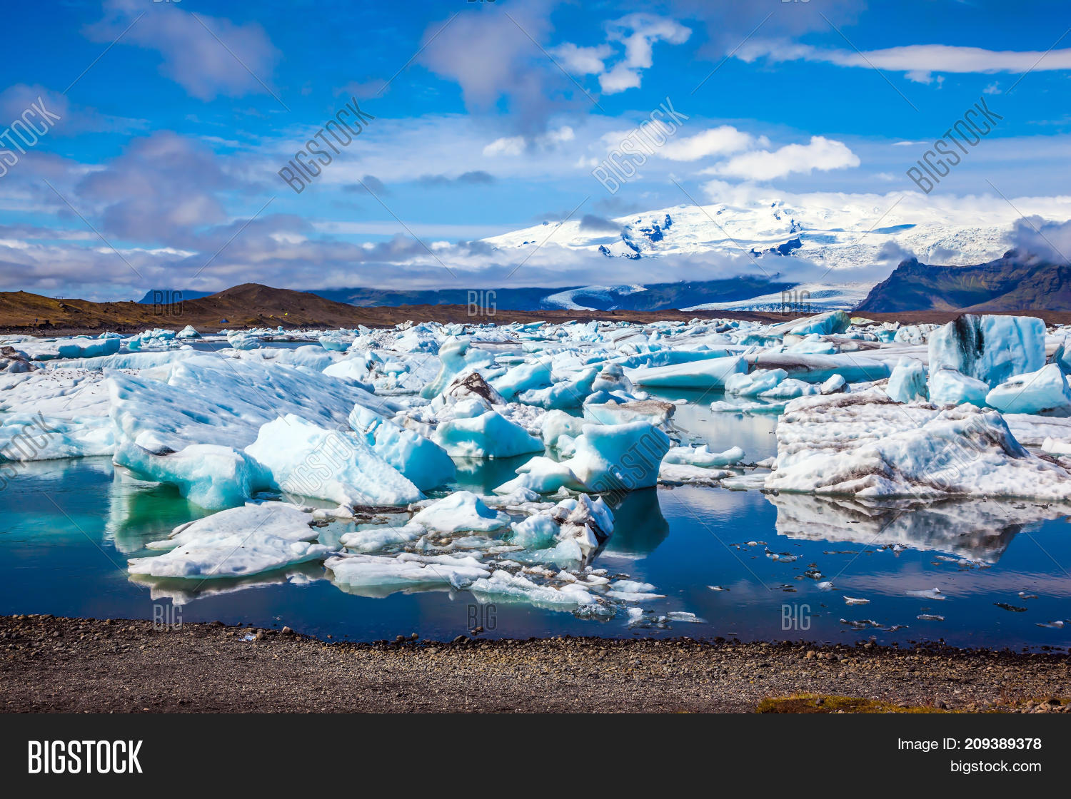 Drift Ice Ice Lagoon Image & Photo (Free Trial) | Bigstock