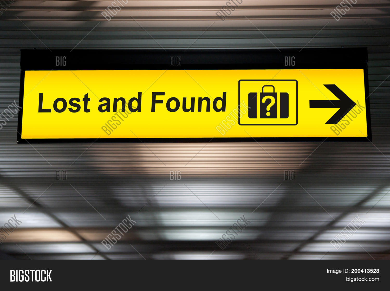 Lost Found Sign Image & Photo (Free Trial) | Bigstock