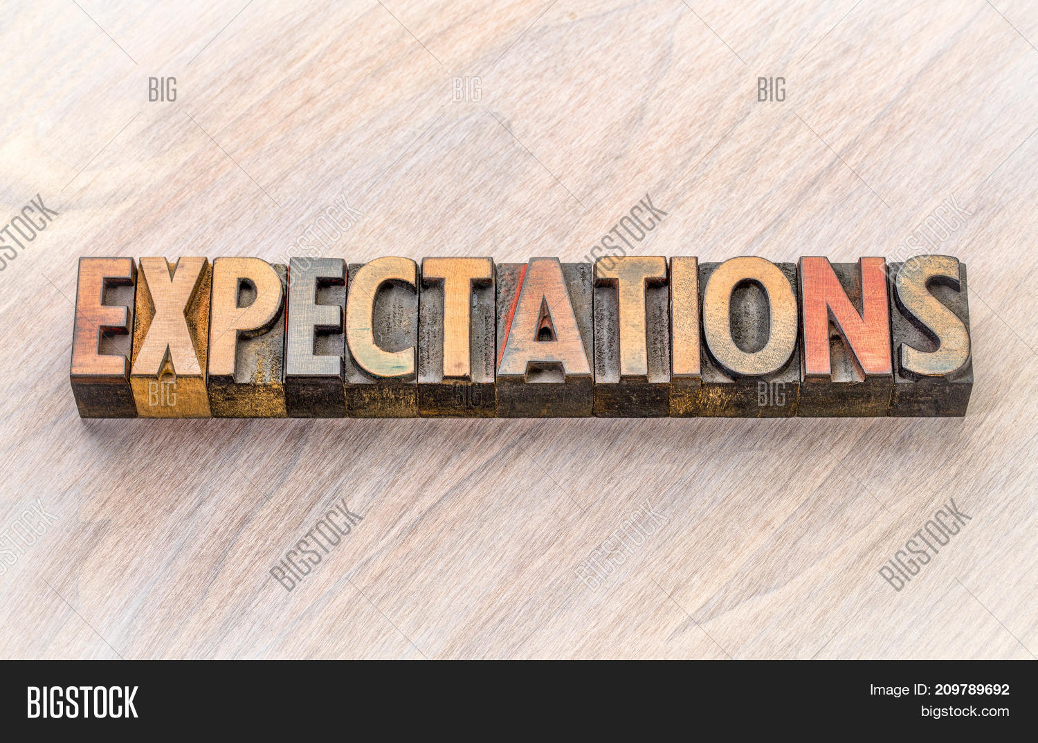 Expectations Word Image & Photo (Free Trial) | Bigstock
