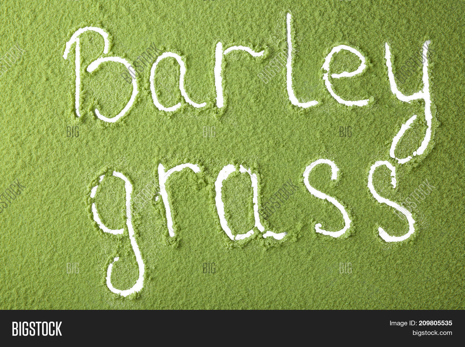 Words BARLEY GRASS Image & Photo (Free Trial) | Bigstock