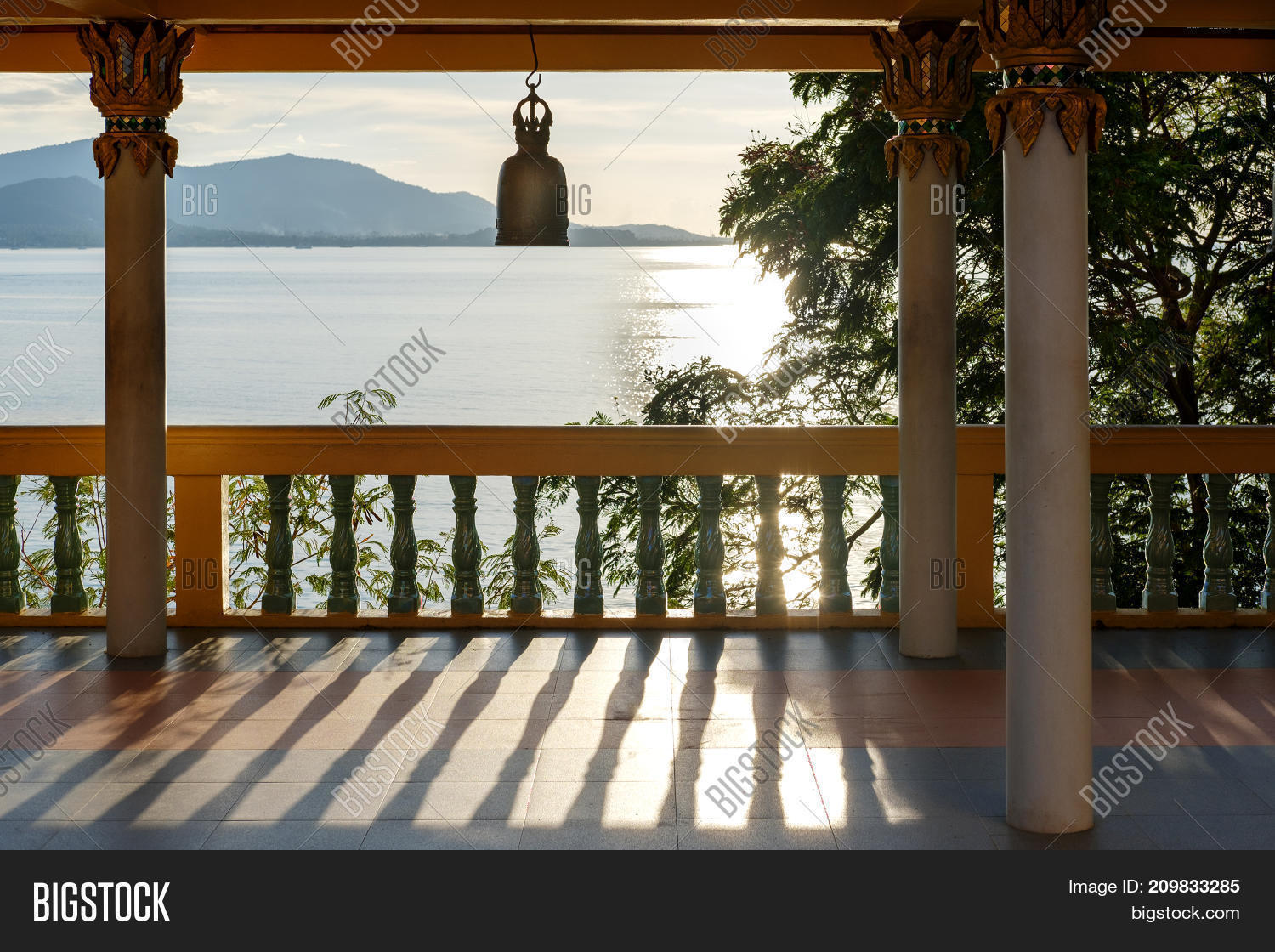 Terrace Columns, Image & Photo (Free Trial) | Bigstock