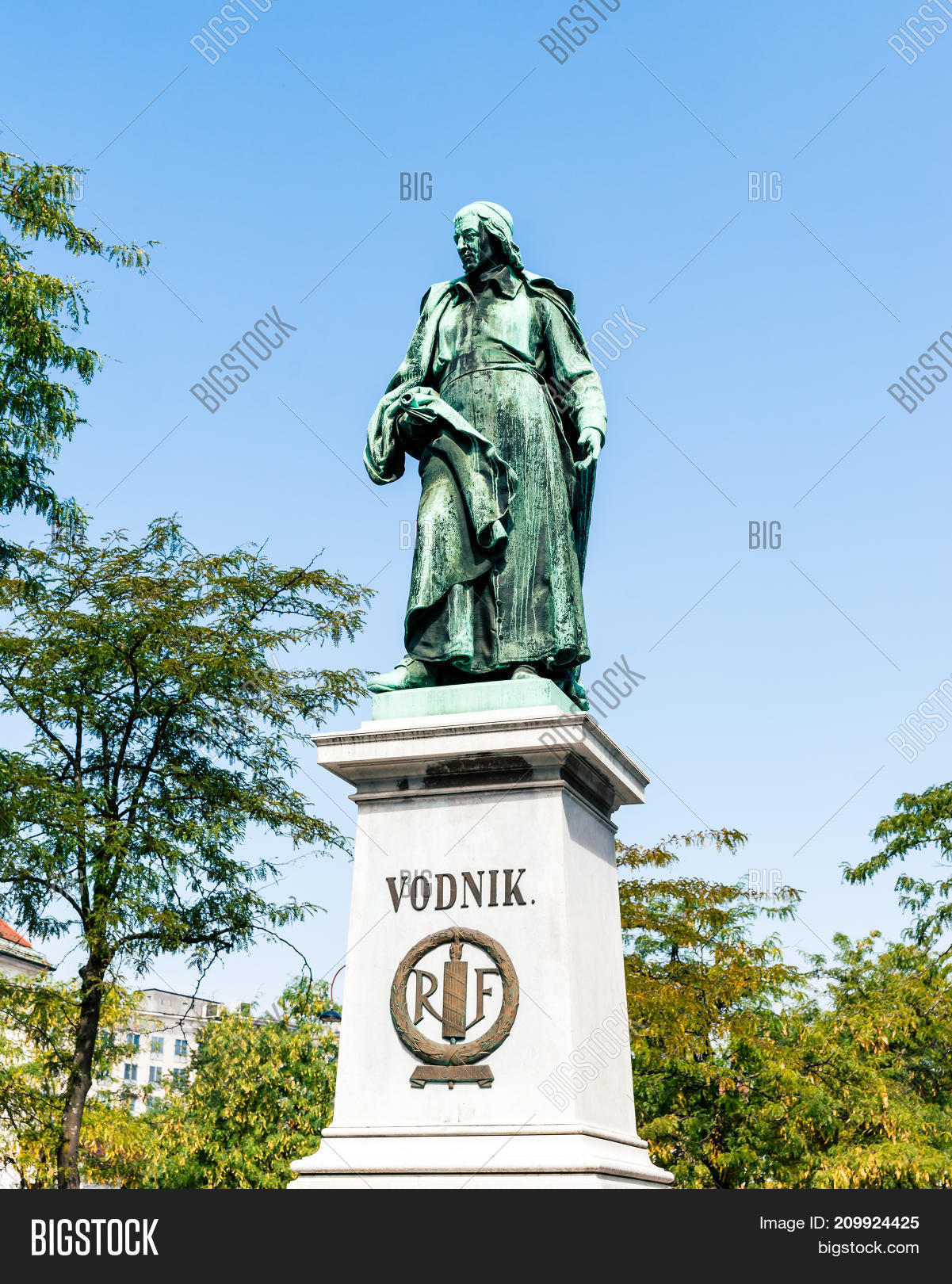 Vodnik Monument Named Image & Photo (Free Trial) | Bigstock
