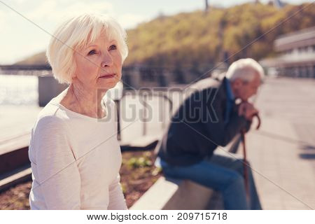 Wistful Looks. Focus Image & Photo (Free Trial) | Bigstock