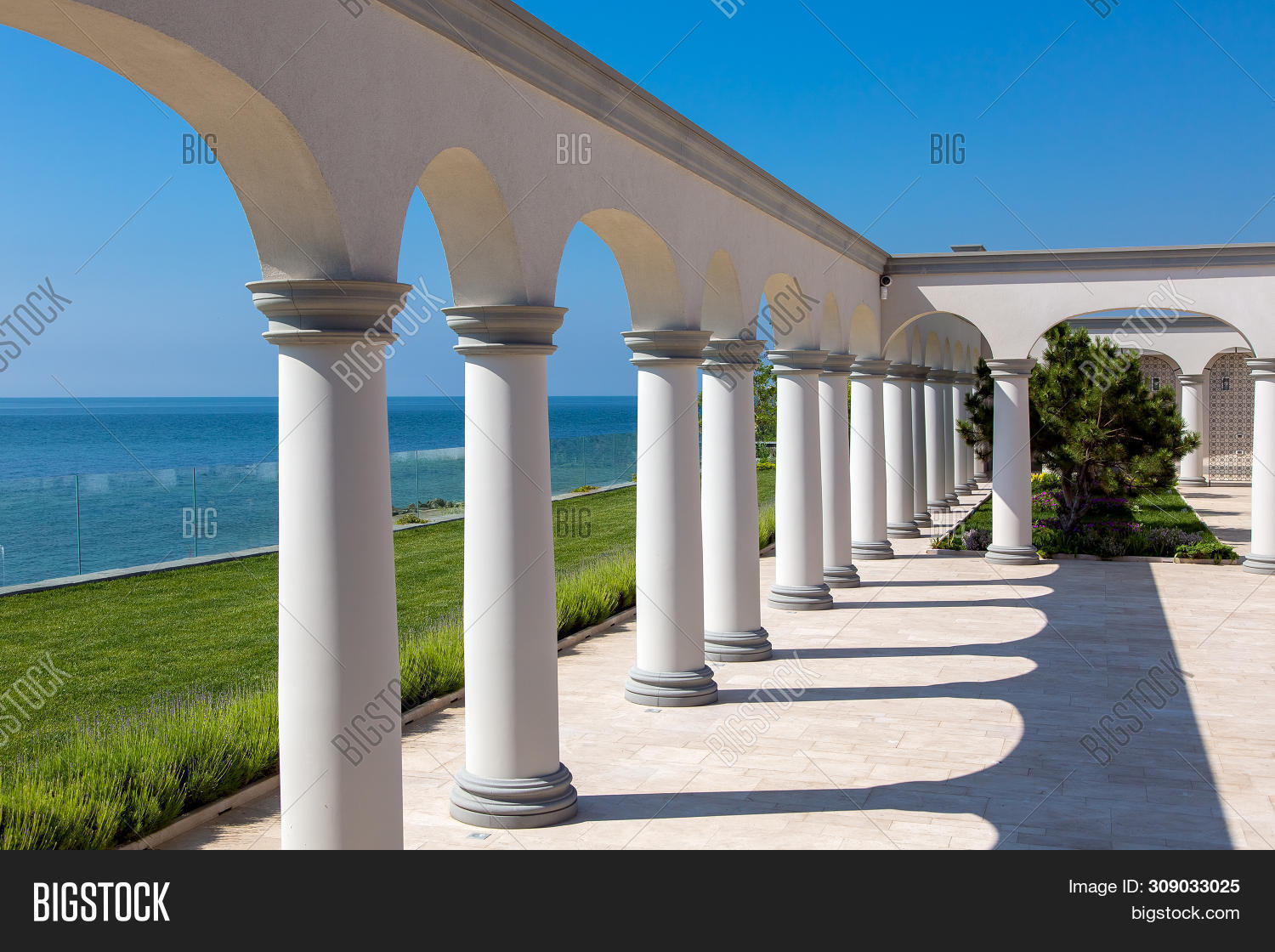 Backyard House Arched Image & Photo (Free Trial) | Bigstock