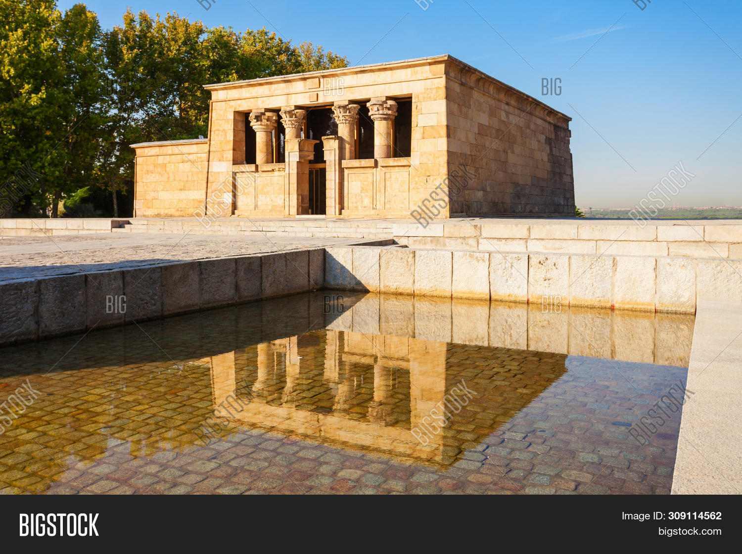 Temple Debod Templo De Image & Photo (Free Trial) | Bigstock
