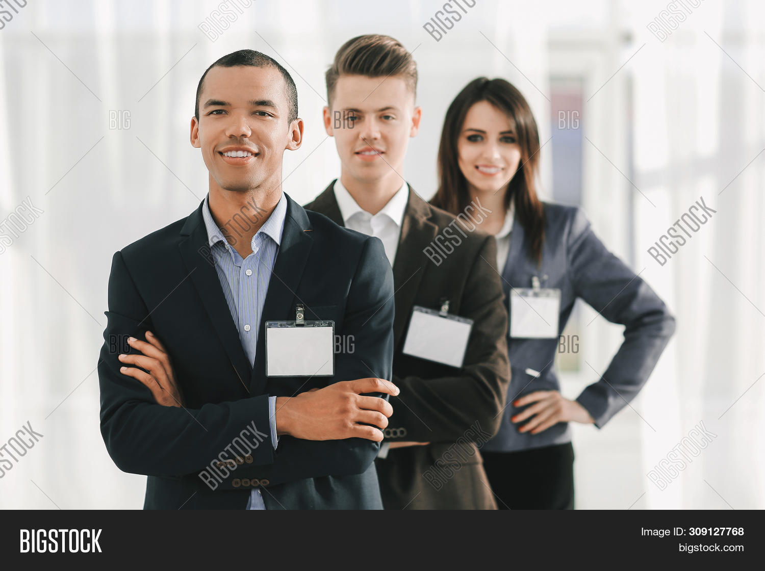 Group Employees Blank Image & Photo (Free Trial) | Bigstock