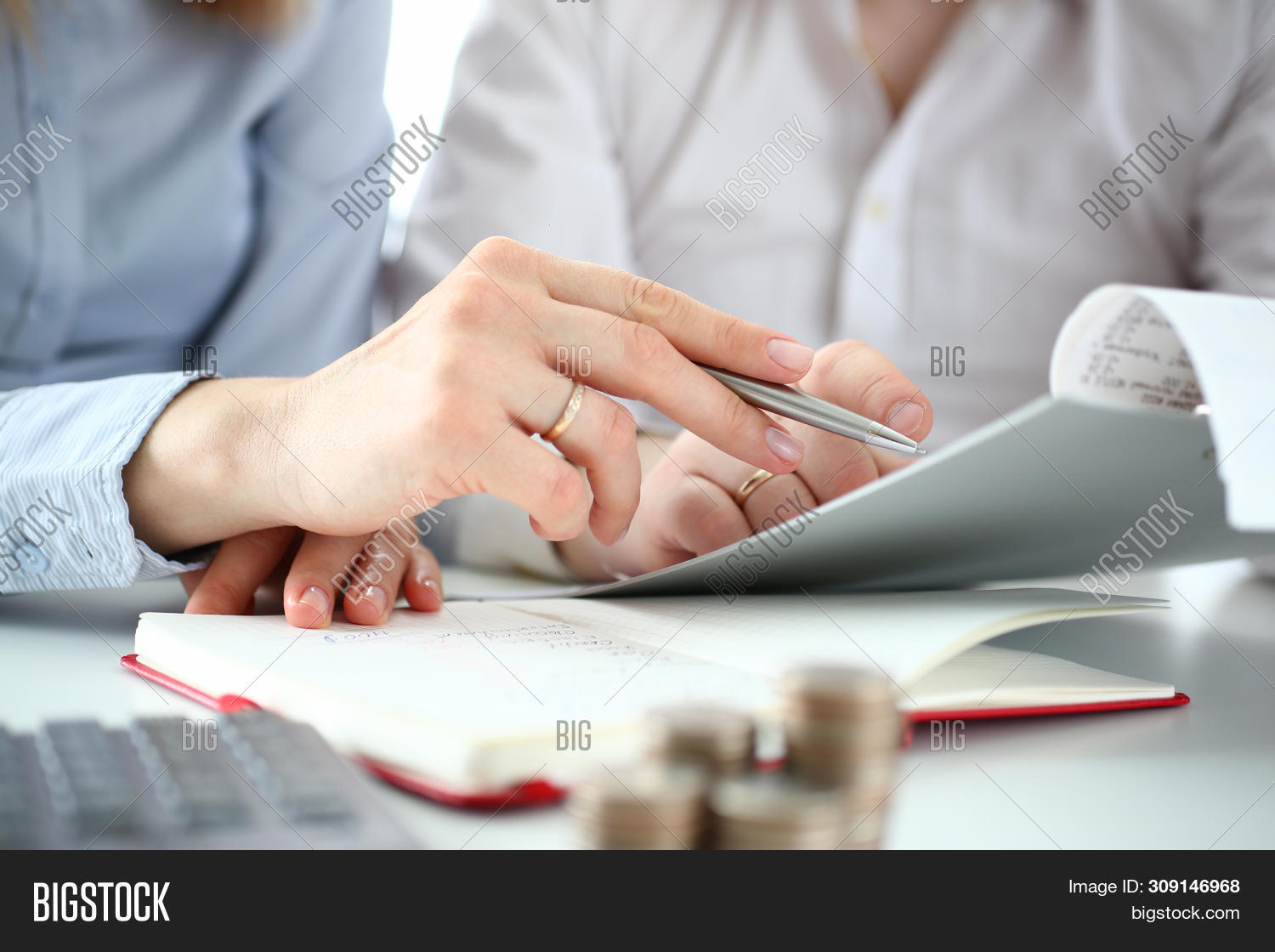 Couple Checks Checks Image & Photo (Free Trial) | Bigstock