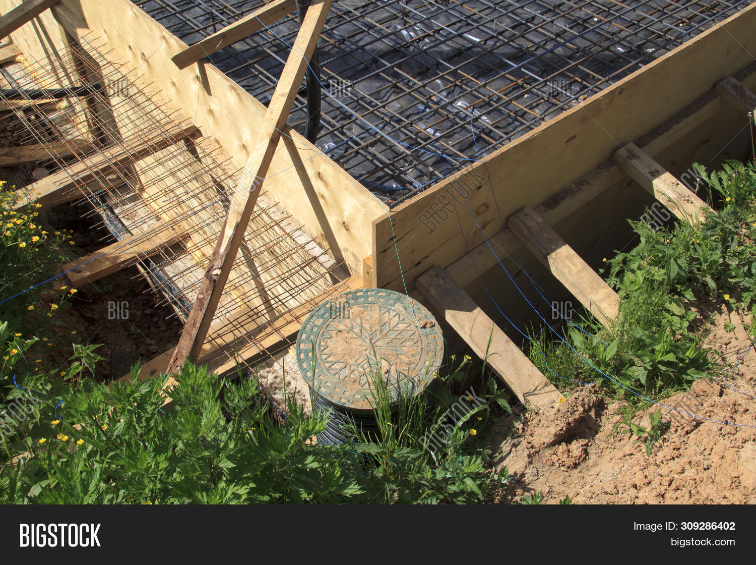 Inspection Well Trench Image & Photo (Free Trial) | Bigstock