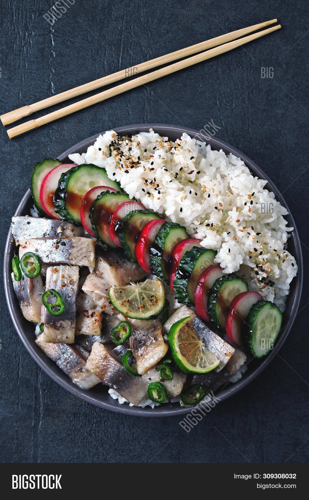 Pore Bowl Herring, Image & Photo (Free Trial) | Bigstock