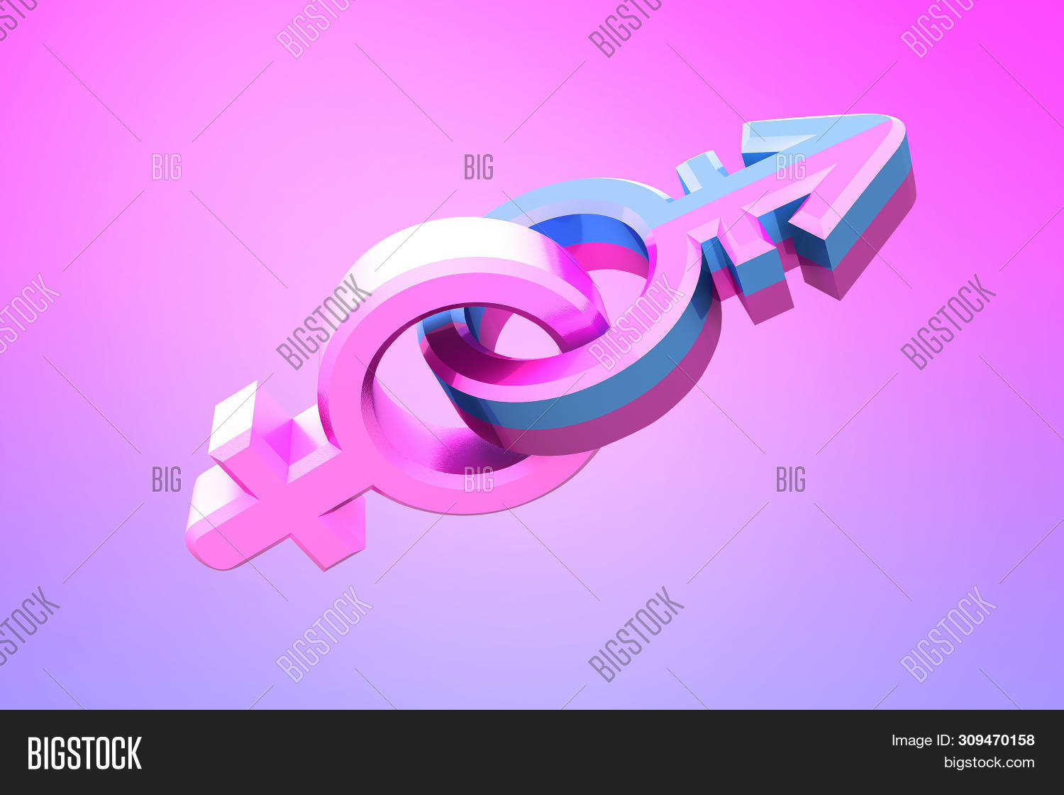 Symbols Gender Concept Image & Photo (Free Trial) | Bigstock