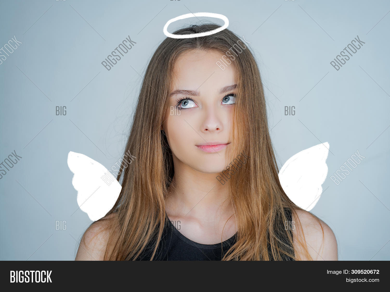 Angel. Child Angelic Image & Photo (Free Trial) | Bigstock
