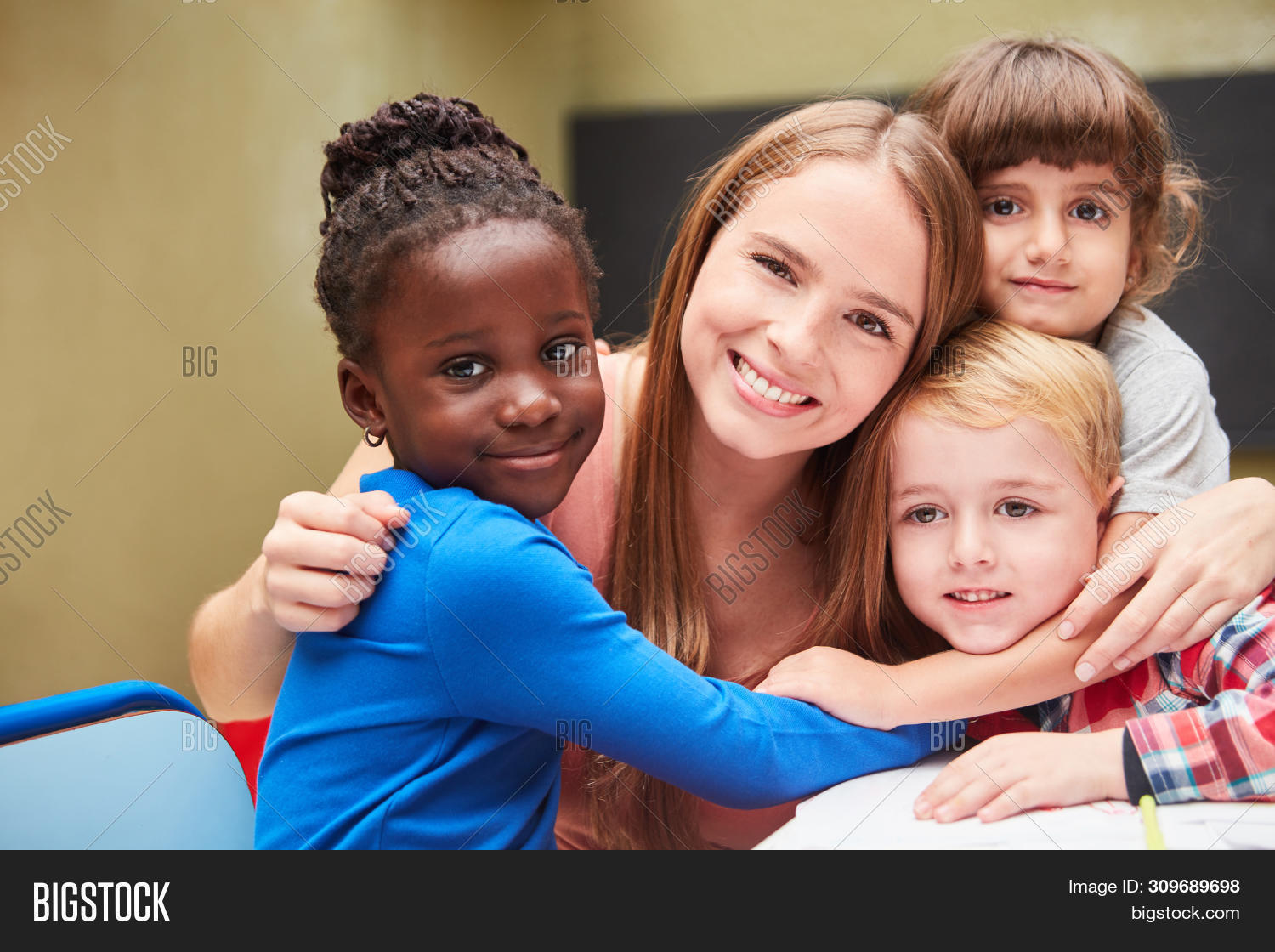 Children Lovingly Image & Photo (Free Trial) | Bigstock