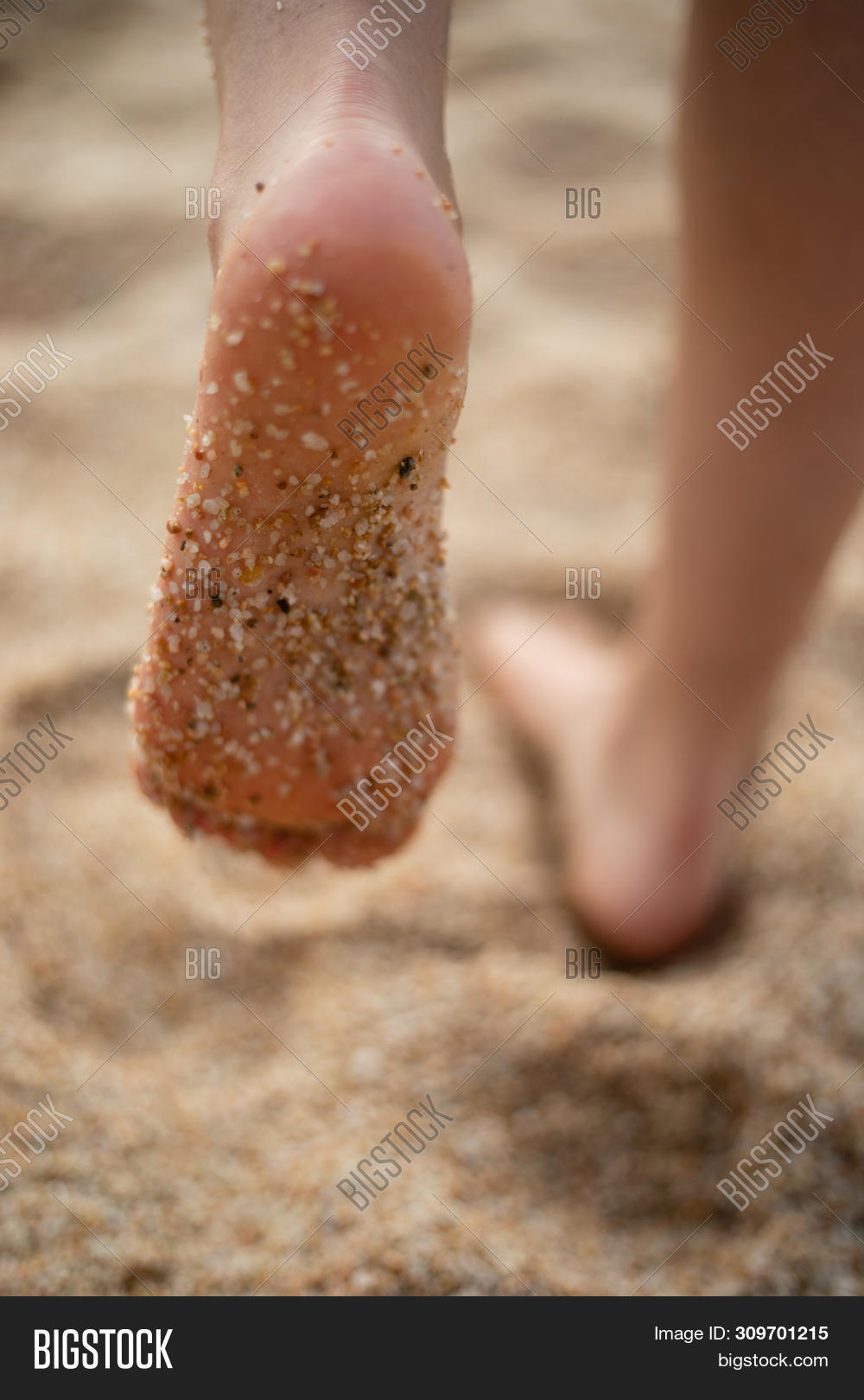 Sand On Woman Feet Image & Photo (Free Trial) | Bigstock