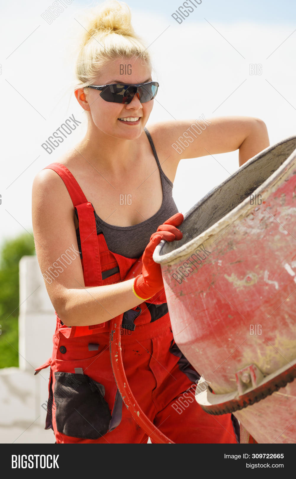 Strong Woman Worker Image & Photo (Free Trial) | Bigstock