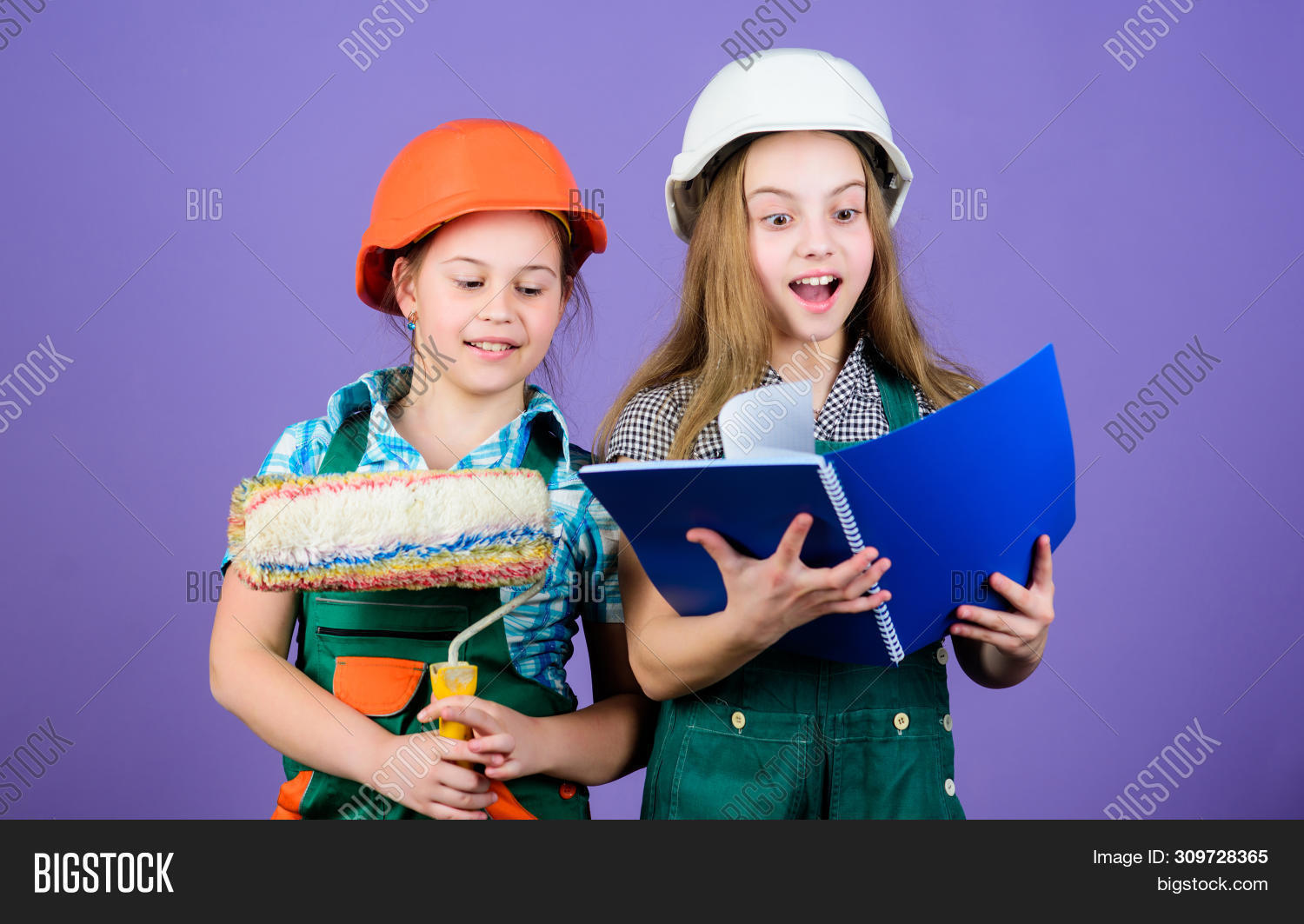 Kids Girls Planning Image & Photo (Free Trial) | Bigstock