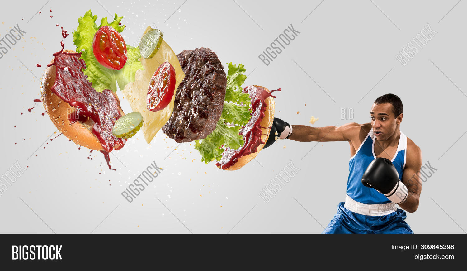 Fight Fast Food. Image & Photo (Free Trial) | Bigstock