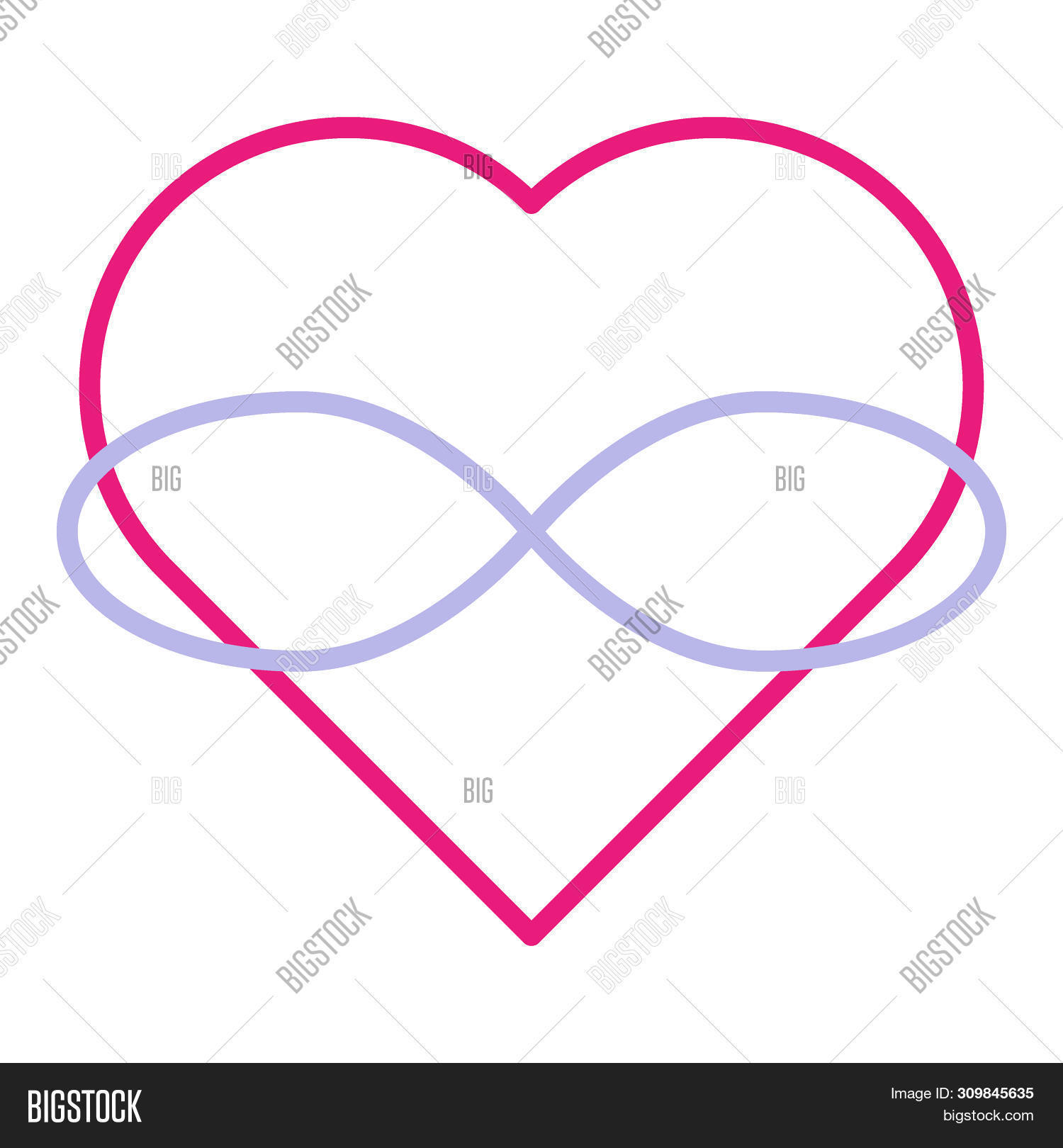 Symbol Polyamory. Image & Photo (Free Trial) | Bigstock