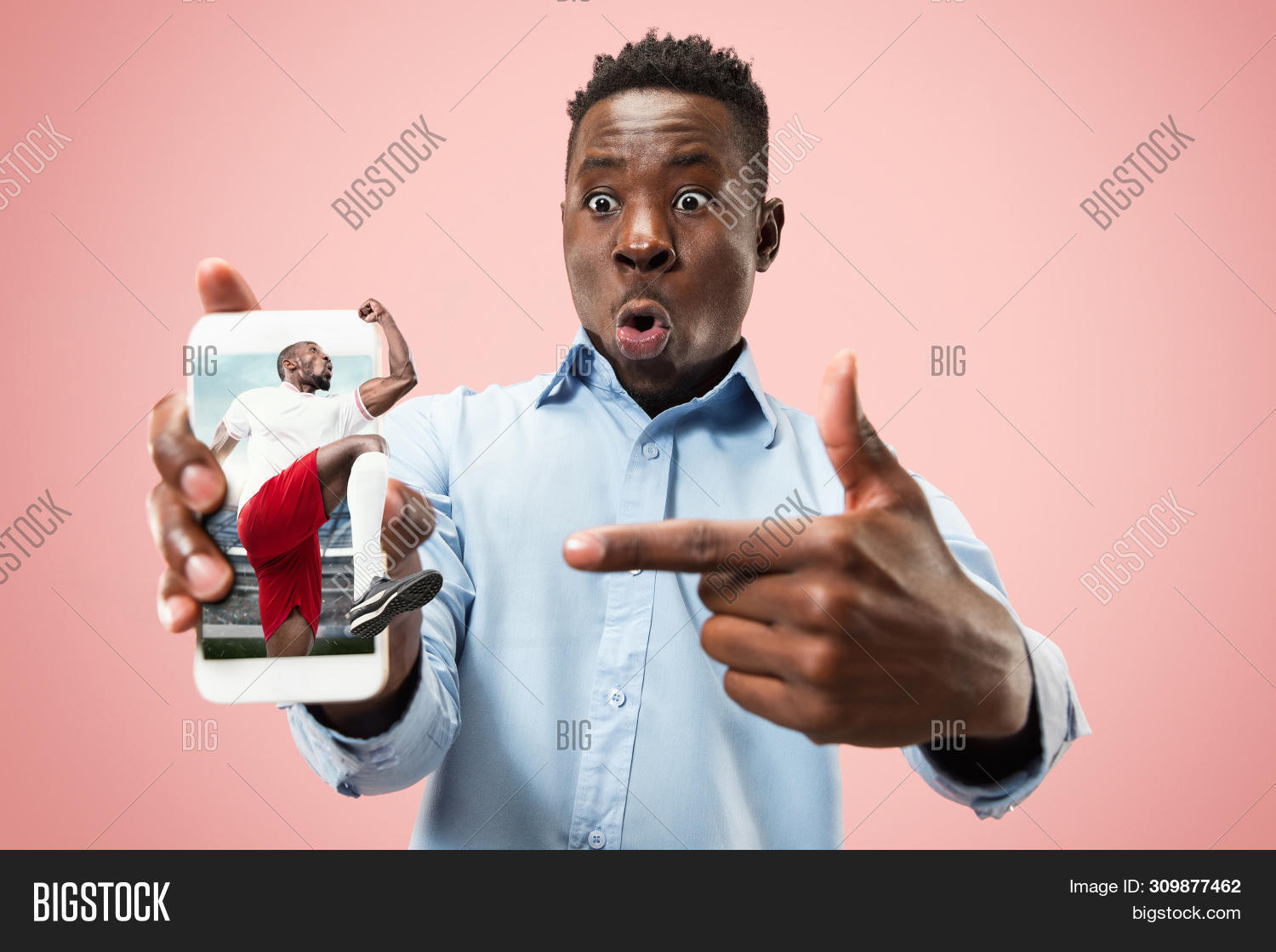 Portrait Man Showing Image & Photo (Free Trial) | Bigstock