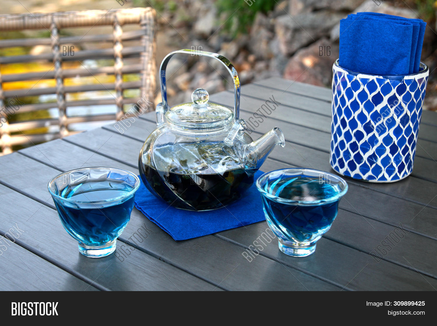 Anchan - Blue Tea, Image & Photo (Free Trial) | Bigstock