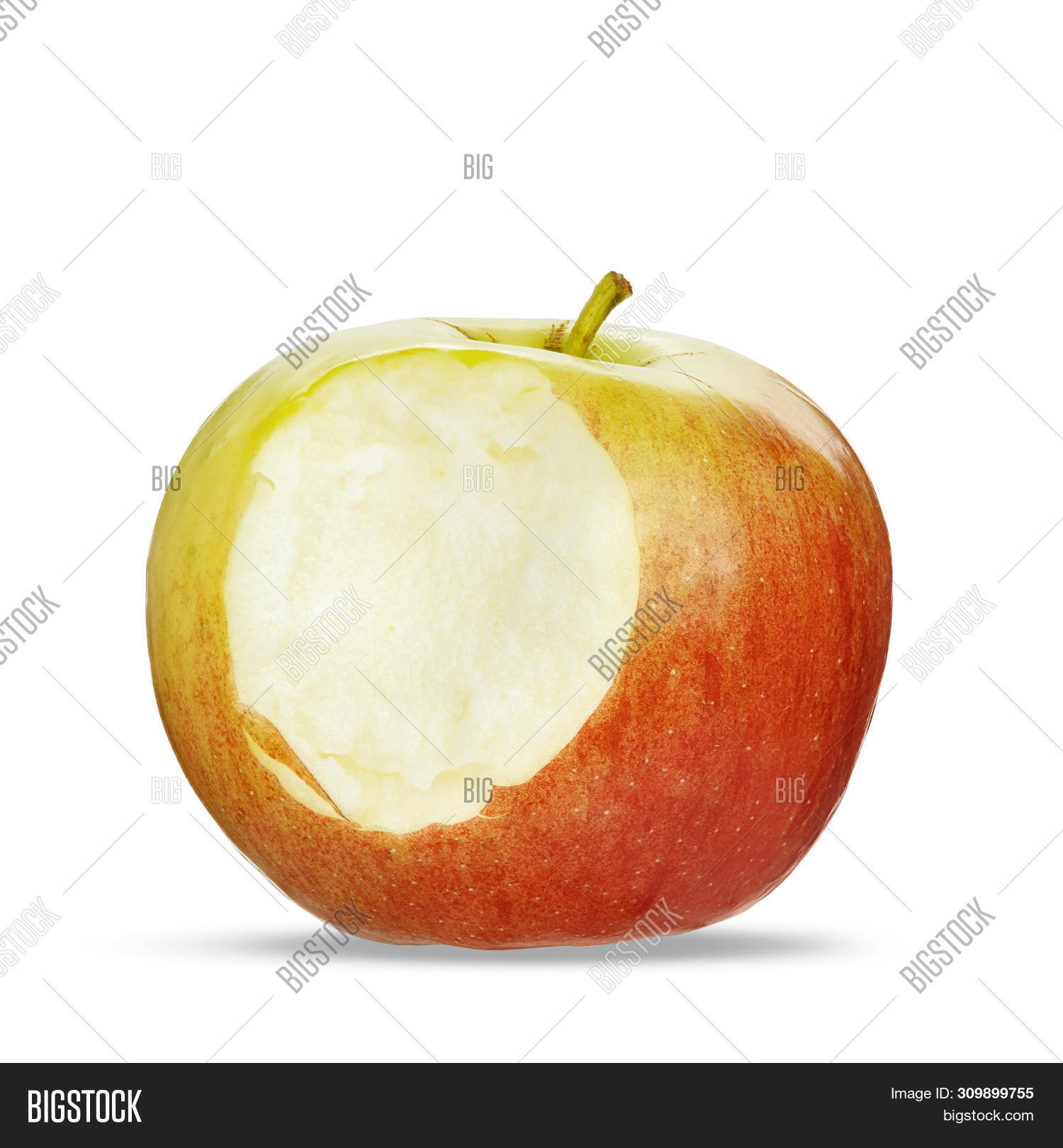 Apple Missing Bite Image & Photo (Free Trial) | Bigstock