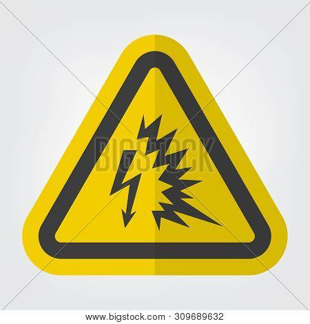 Arc Flash Symbol Sign Vector & Photo (Free Trial) | Bigstock