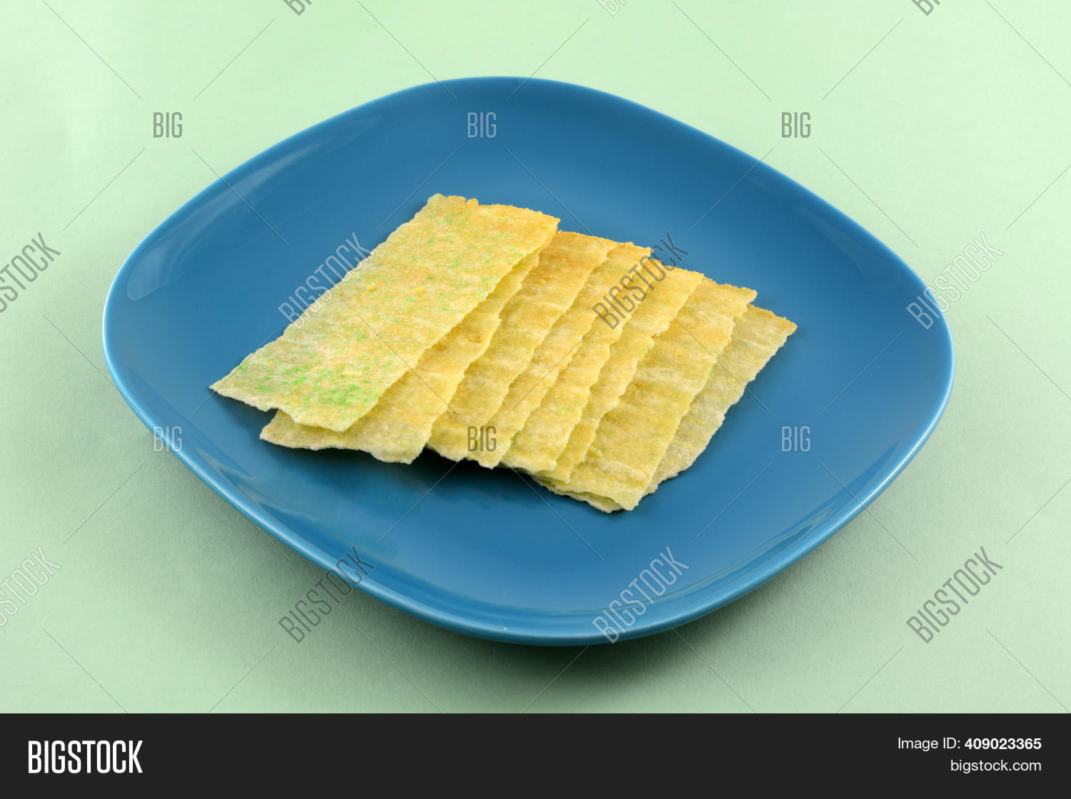 Wasabi Potato Chip Image & Photo (Free Trial) | Bigstock