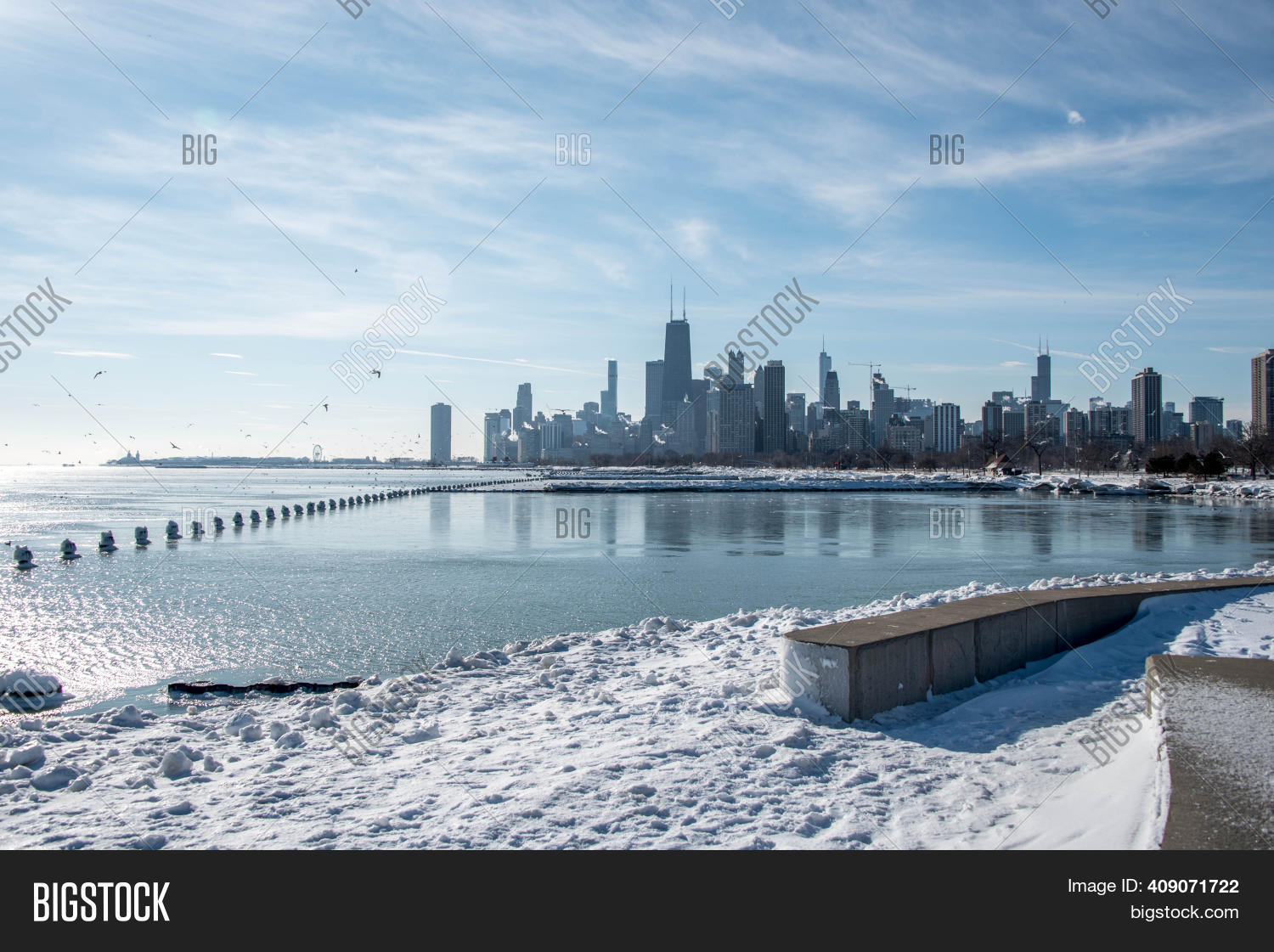 Chicago Skyline High Image & Photo (Free Trial) | Bigstock