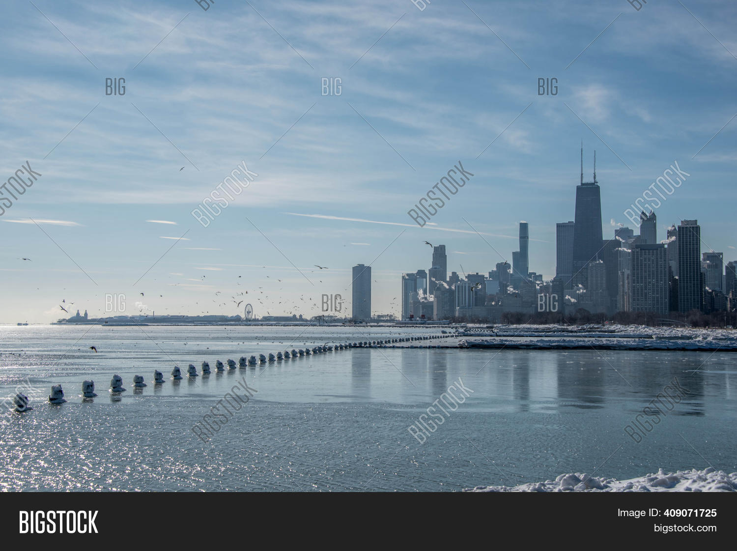 Chicago Skyline High Image & Photo (Free Trial) | Bigstock
