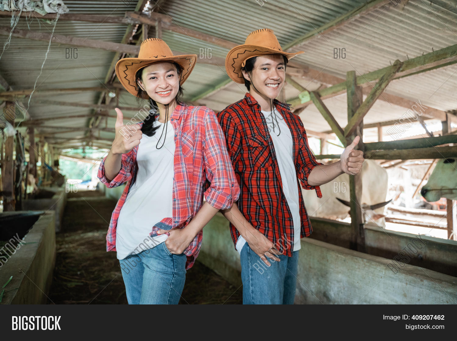 Close Cowboy Couple Image & Photo (Free Trial) | Bigstock