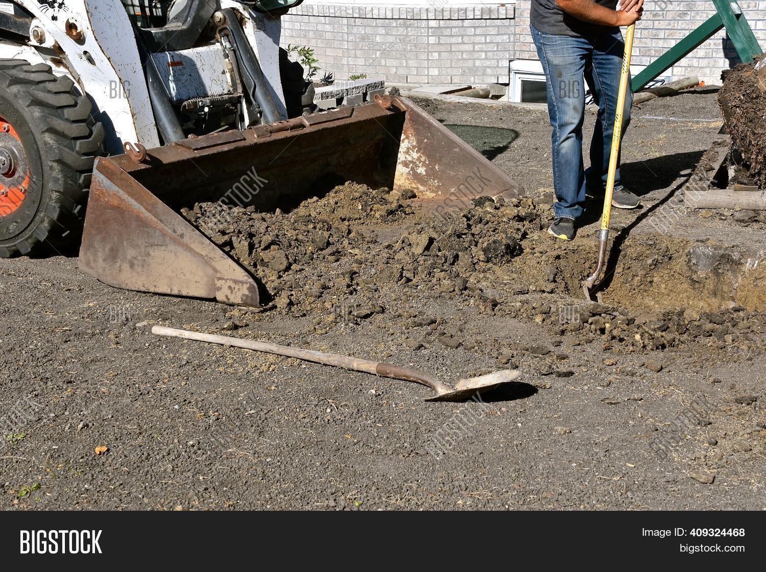 Hole Being Dug Image & Photo (Free Trial) | Bigstock