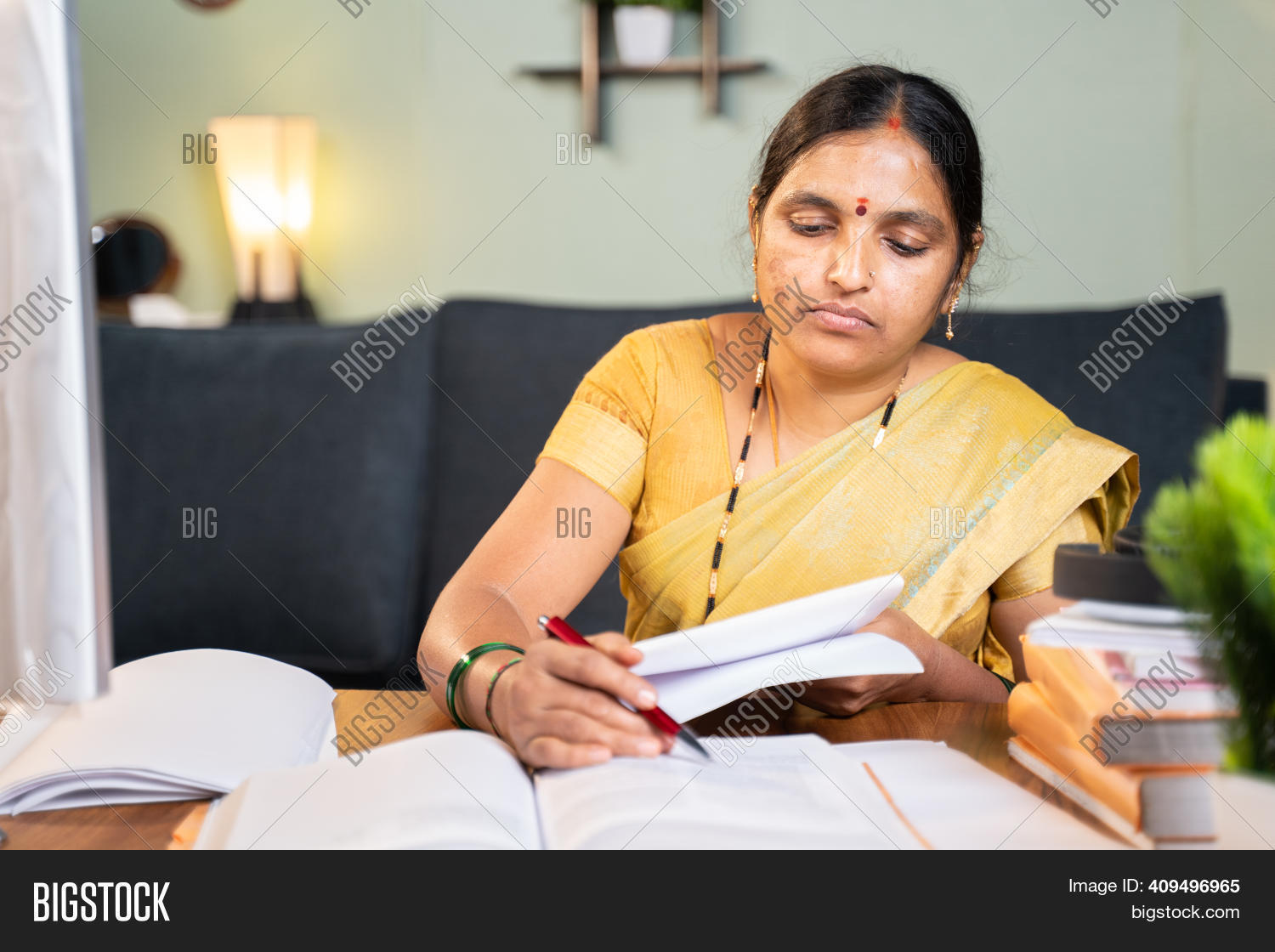 Indian Woman Professor Image & Photo (Free Trial) | Bigstock