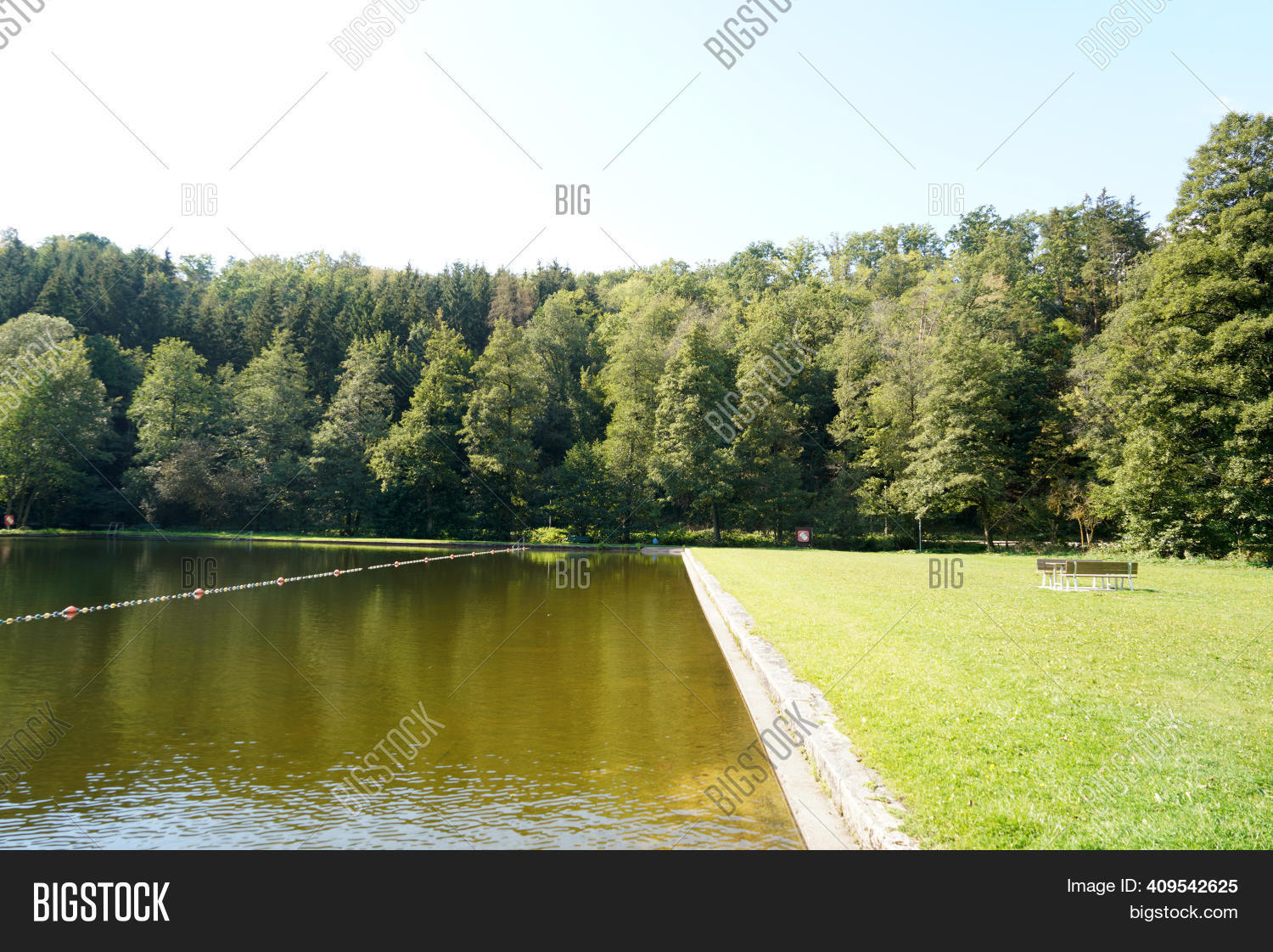 Natural Swimming Pool Image & Photo (Free Trial) | Bigstock